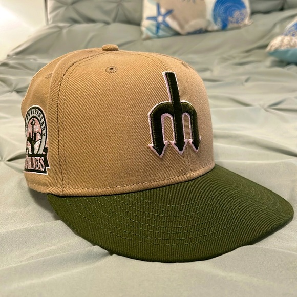 New Era | Accessories | Rare Cooperstown Mariners Fitted Baseball Cap ...